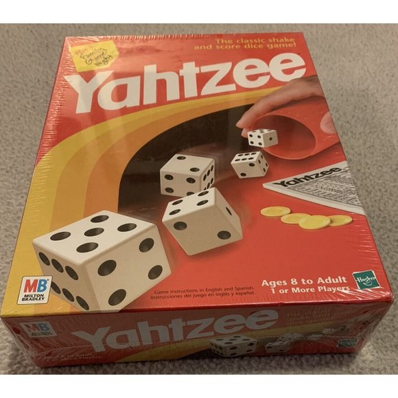 Hasbro | Games | Yahtzee Classic Board Game For Kids Toys Traditonal ...